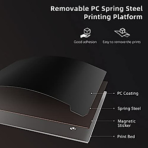 Official Creality Ender 3 V2 Neo 3D Printer with CR Touch Auto Leveling Kit PC Spring Steel Platform Full-Metal Extruder, 95% Pre-Installed 3D Printers with Resume Printing and Model Preview Function