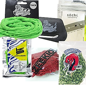 Sample Pack of Our 5 Most Popular Yo-Yo Strings - Free String Cutter - Kitty, Zeekio, Socchi, Twisted, Snake Bite