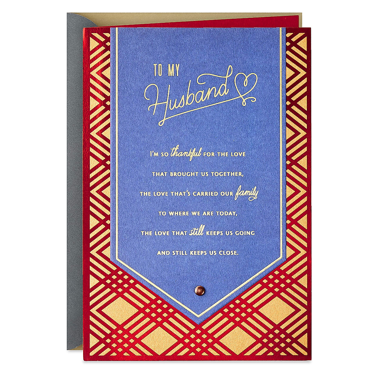 Hallmark Father's Day Card for Husband (Grateful For A Man Like You)