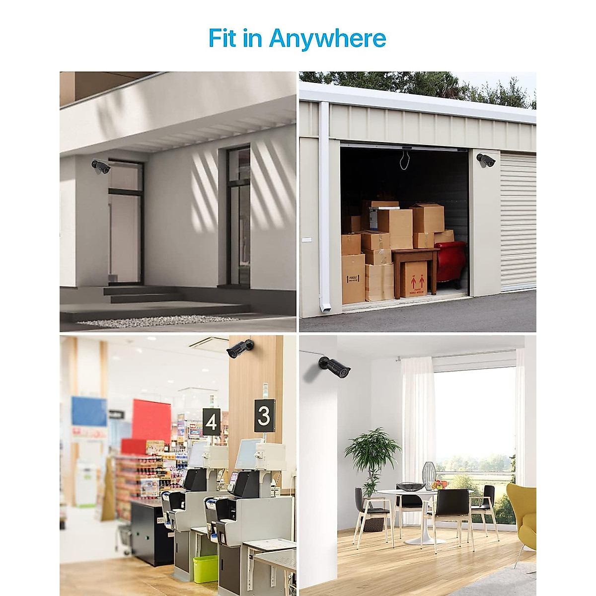 ZOSI H.265+2MP Security POE Camera, 1920x1080, 120ft Night Vision, 3.6mm Lens, IP67 Weatherproof Indoor Outdoor IP Camera 1080p (Only work with ZOSI PoE NVR,Model: 1AR-08EM-00/10/20-US)