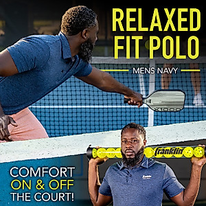 Franklin Sports Men's Relaxed Cut, Navy Blue, Extra Large