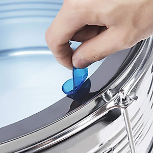 12 Pieces Drum Dampeners Drum Damper Gel Pads Drum Mute Silicone Drum Silencers for for Drums Tone Control Cymbals (Blue)