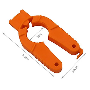 2 Pack 3 in 1 Bottle Can Opener, Plastic Water Bottle Opener, Jar Opener, Twist-Off for Bottle Gripper, Weak Hands, Children Seniors, Elderly, Arthritis Sufferers Lid Seal Remover