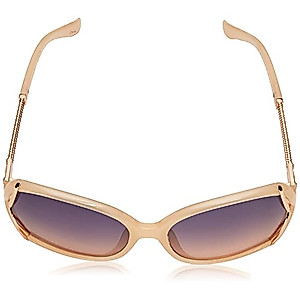 Jessica Simpson J6011 Beautiful Women's Butterfly Sunglasses with 100% UV Protection. Glam Gifts for Her, 60 mm, Nude