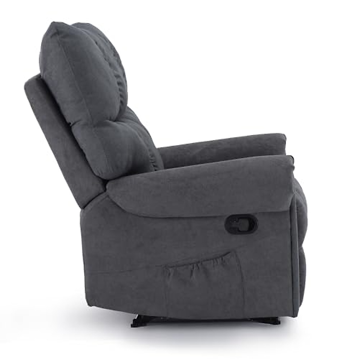 STARY Princess Recliner Sofa for Living Room Chair for Adults Lady, Grey