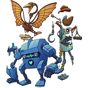 Deep Water Games: MonsDRAWsity: Robots Expansion Strategy Board Game Expansion, Multi