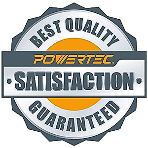 POWERTEC 5/16"-18 5 Star Knobs 5 Pack, Clamping Knobs with Steel Insert for T Track Bolts, Thumb Screw Threaded Knobs for T Track Accessories, Feather Boards, Woodworking Jigs and Fixtures (71071V)