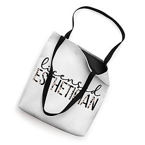 Licensed Esthetician Esthetics Estheticians Tote Bag