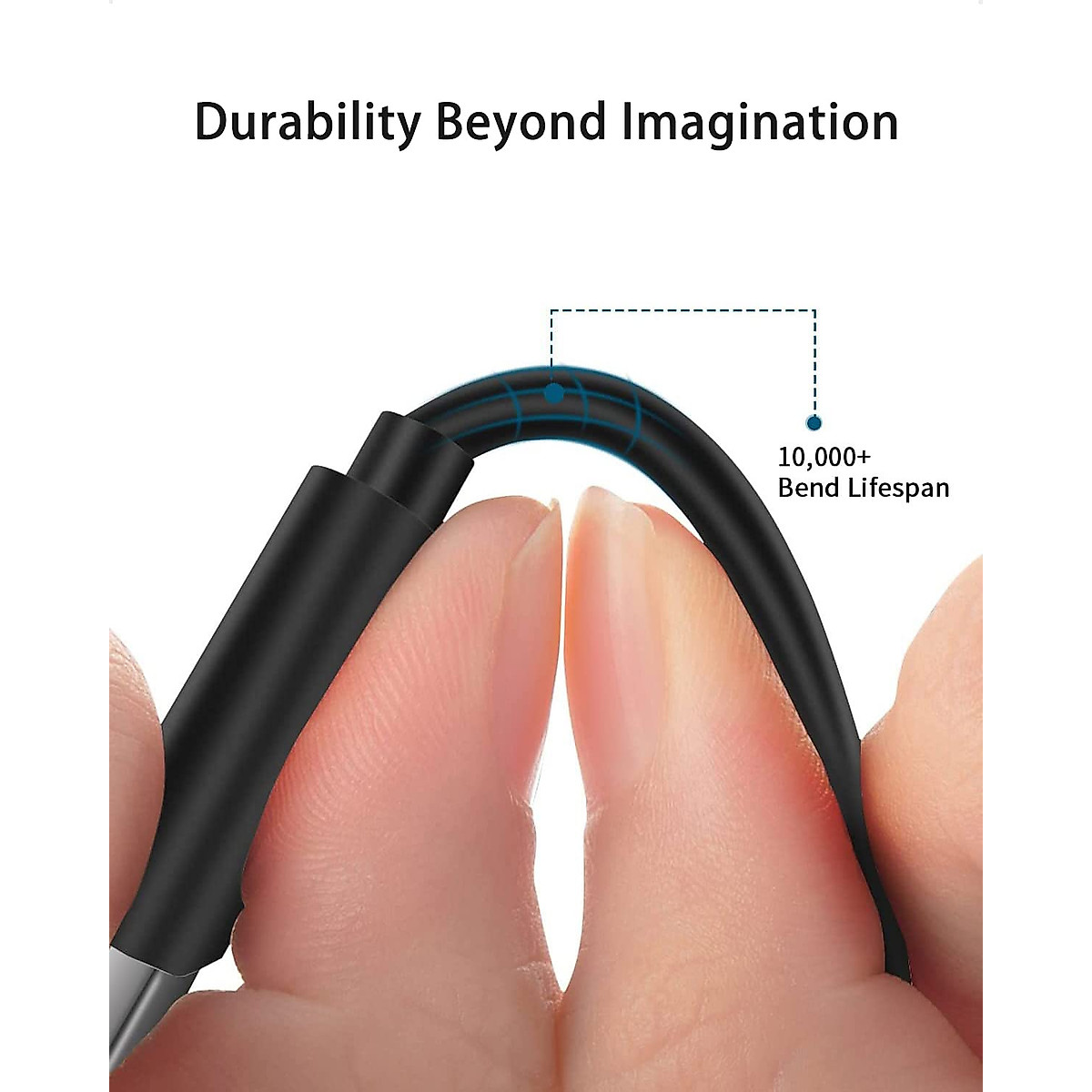 FlickerStar USB Fast Charger Cable Charging Cord for JBL Bose Speaker Headphone Wireless Bluetooth Earphone Earbuds, and More (5ft)