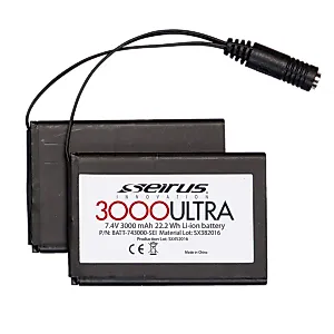 Seirus Heat Touch 3000 Ultra 7.4V 3000mAh Battery - 1pc