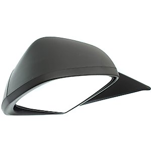 Kool Vue Driver Side Power Non-Heated Mirror for Jeep Cherokee 2014-2018 Manual Fold Without Signal Light, Blind Spot Monitor, Memory, Puddle Lamp & Auto-Dimming Textured