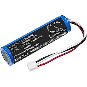 FITHOOD Battery Replacement for Theradome LH80 LH80 Pro LH40 INR18650-1S1P (2600mAh/3.7V)
