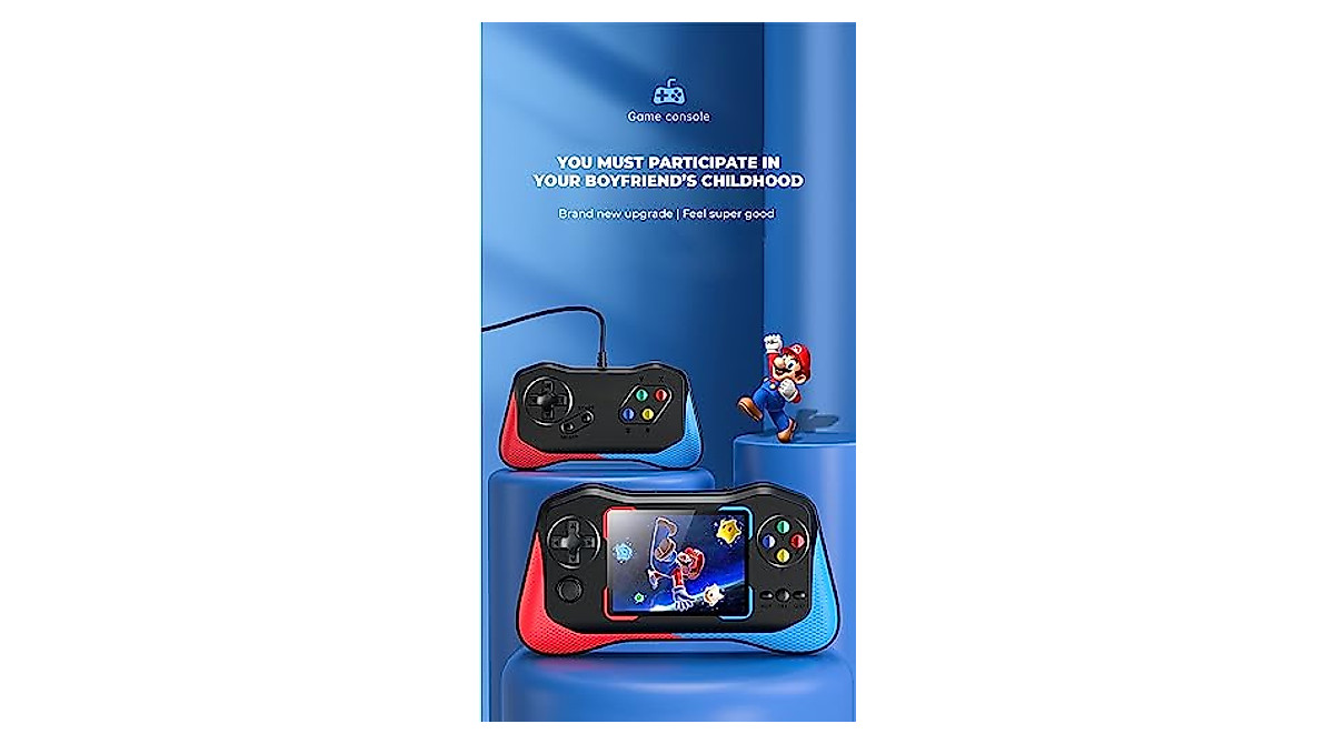Yooya Handheld Game Console: 500 Retro Games, TV & 2-Player