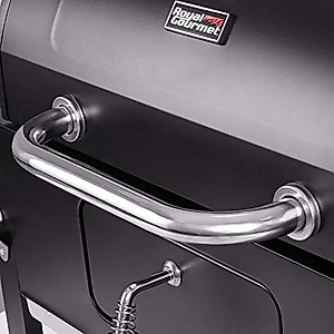 Royal Gourmet CD1824AX 24-Inch Charcoal Grill Outdoor BBQ Smoker Picnic Camping Patio Backyard Cooking, Black