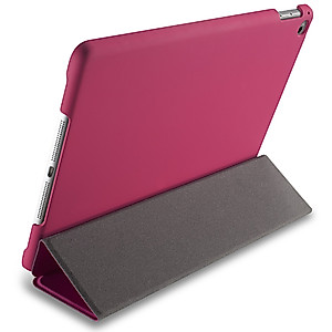 INVELLOP iPad Mini 4 case, Hot Pink [Slim Fit] Case Cover for Apple iPad Mini 4 (2015 Release) (Fits ONLY iPad Mini 4th Generation) (Hot Pink)