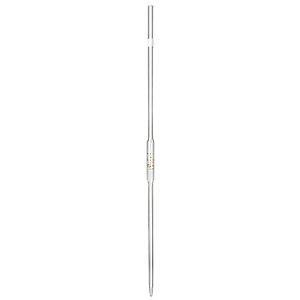 GSC International PPVL-05 Glass Gsc Volumetric Pipette 5mL Capacity, Borosilicate Glass, 0.375" Length