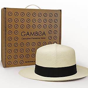 Gamboa Original Colonial Panama Hat for Men and Women Straw Optimo Hats Sun Protection UV UPF50+