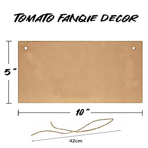 Since Little Fingers Touch Our Floor. Please Remove Your Shoes at The Door - Beautiful Handmade Sign Take Off Your Shoes Plaque Wooden Hanging Sign 5" X 10" (US-G052)