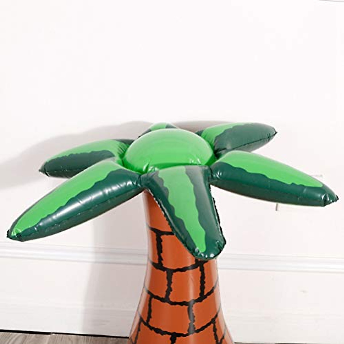 Amosfun Inflatable Coconut Tree Beach Backdrop Decoration Hawaiian Luau Summer Party Favors