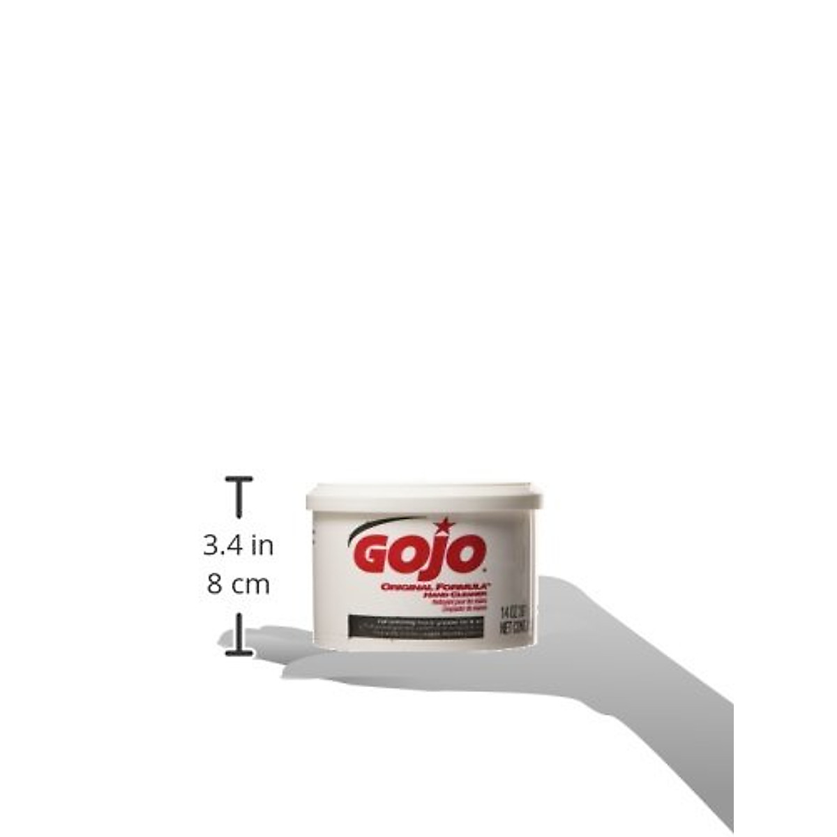 GOJO ORIGINAL FORMULA Hand Cleaner, Fragrance Free, 14 fl oz Crème-Style Hand Cleaner Canister (Pack of 1).