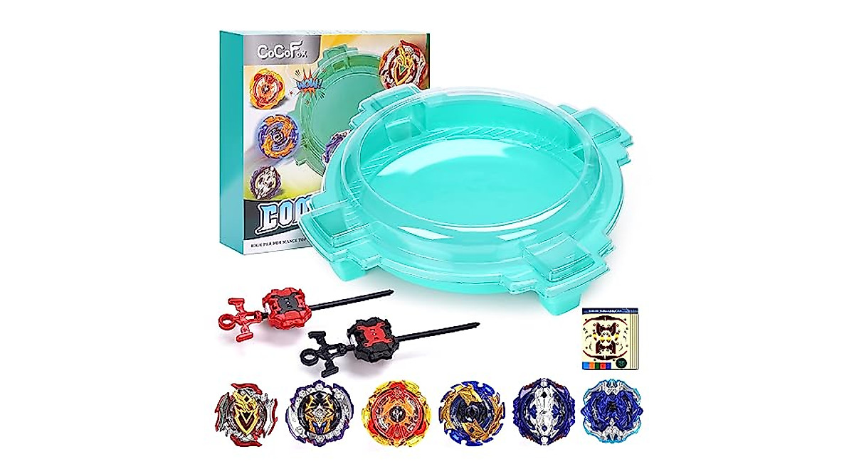 Bey Battling Top Burst Toy Set with Stadium & Launchers for Kids 6+