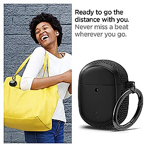 Spigen Classic Fit Designed for Google Pixel Buds A-Series Case (2021) / Pixel Buds 2 Case (2020) - Black