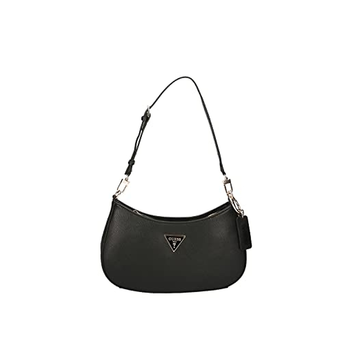GUESS Noelle Top Zip Shoulder Bag Black One Size