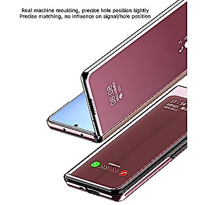EKSED Case for Samsung Galaxy Z Fold 5, Plating Mirror Leather Protective Shell, Hard PC Frame Anti-Drop Anti-Fingerprint Full Coverage Protective Case,Black