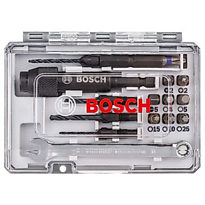Bosch 2607002786 Screwdriver Bit Set HSS 20 Pcs