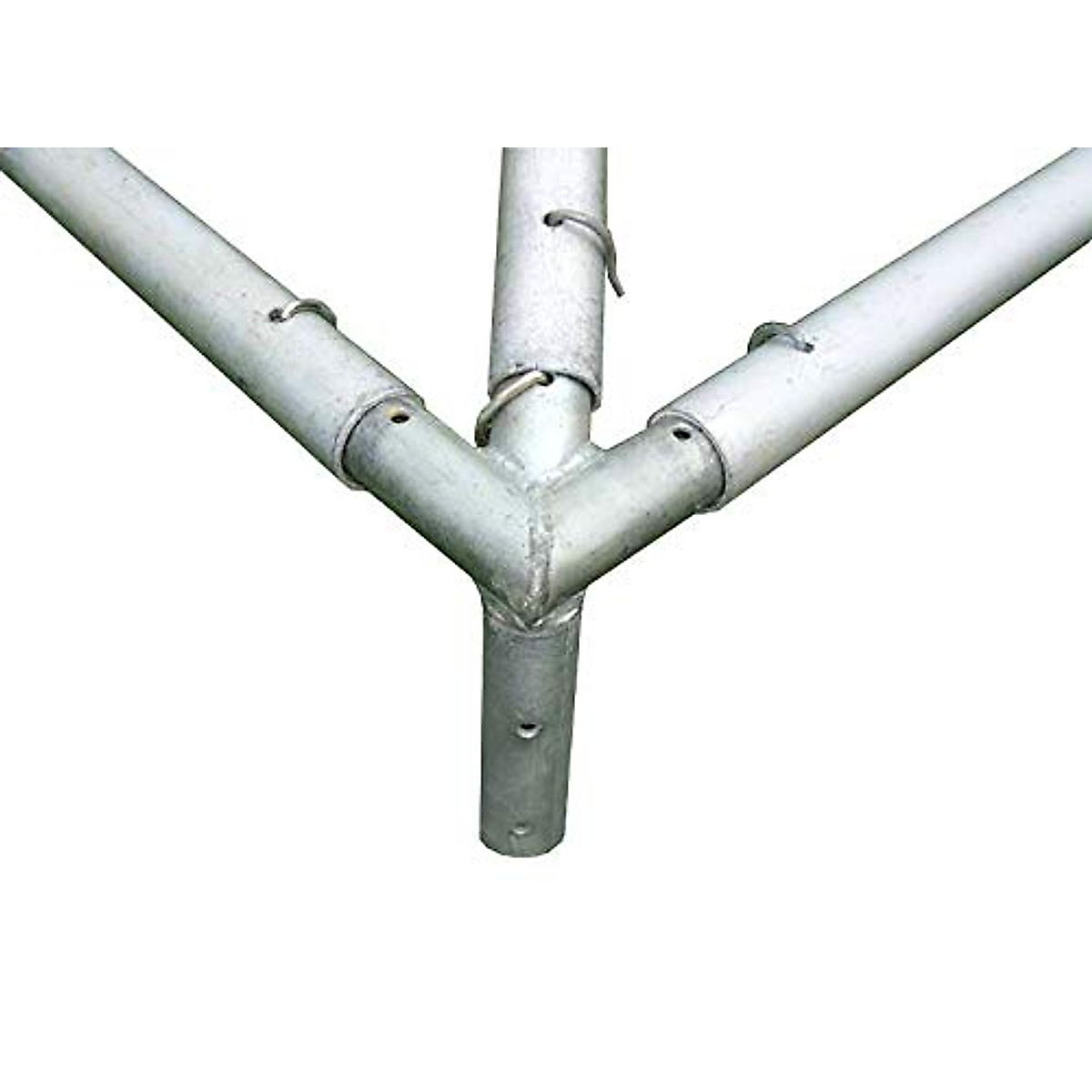 TentandTable 20' x 20' West Coast Frame Canopy Tent, White Two-Piece Top, Indoor/Outdoor, 33-80 Person, for Parties and Vendor Events, Heavy Duty, Waterproof Vinyl Tents, Commercial, Residential Use