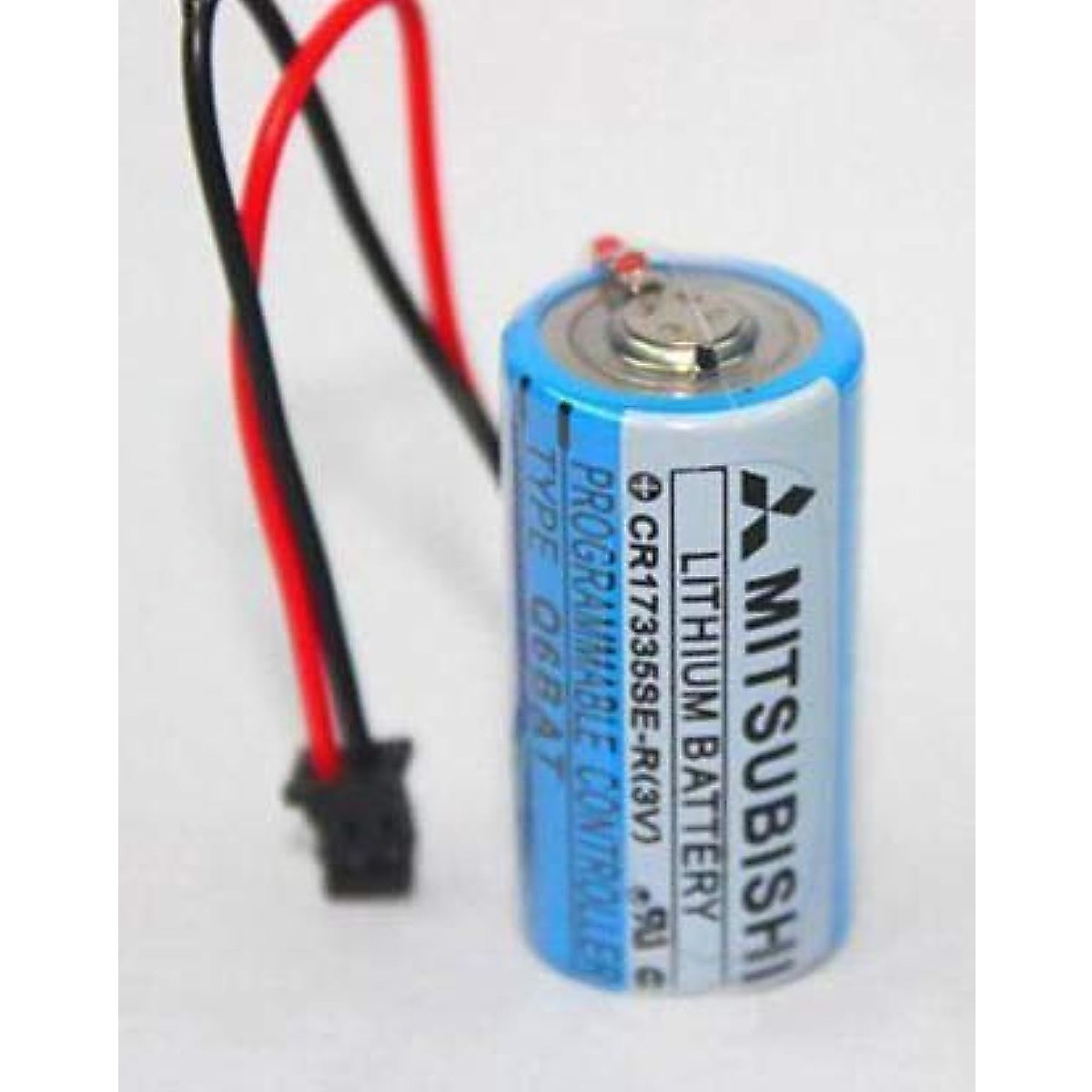 Mitsubishi Battery - Q6BAT - CR17335SE - 3V - PLC Lithium Battery Plug