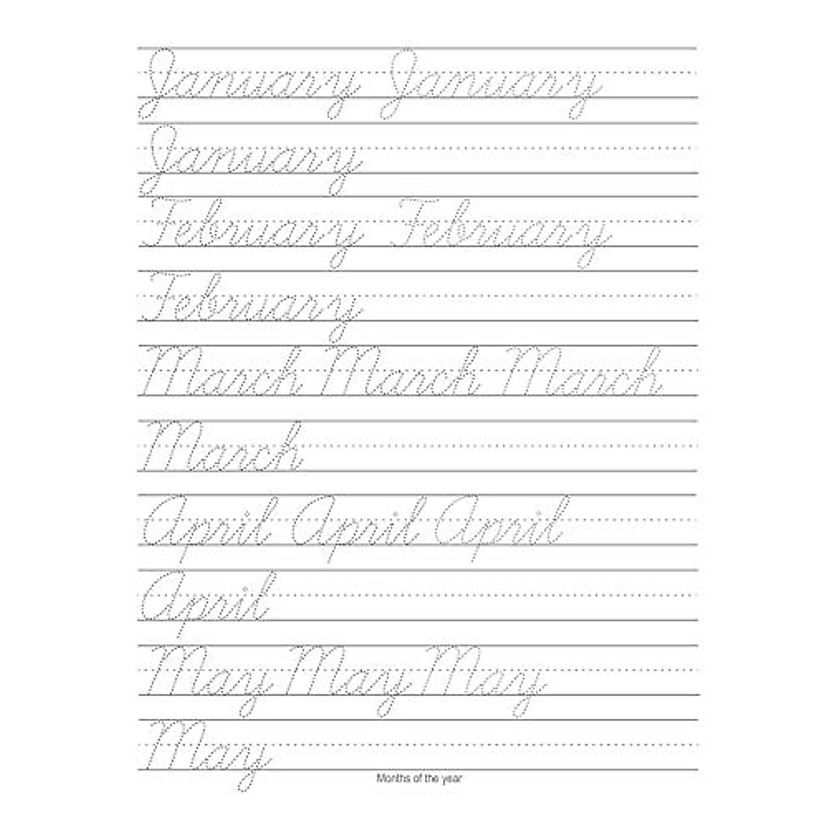 Cursive Handwriting Workbook for Teens: A cursive writing practice workbook for young adults and teens