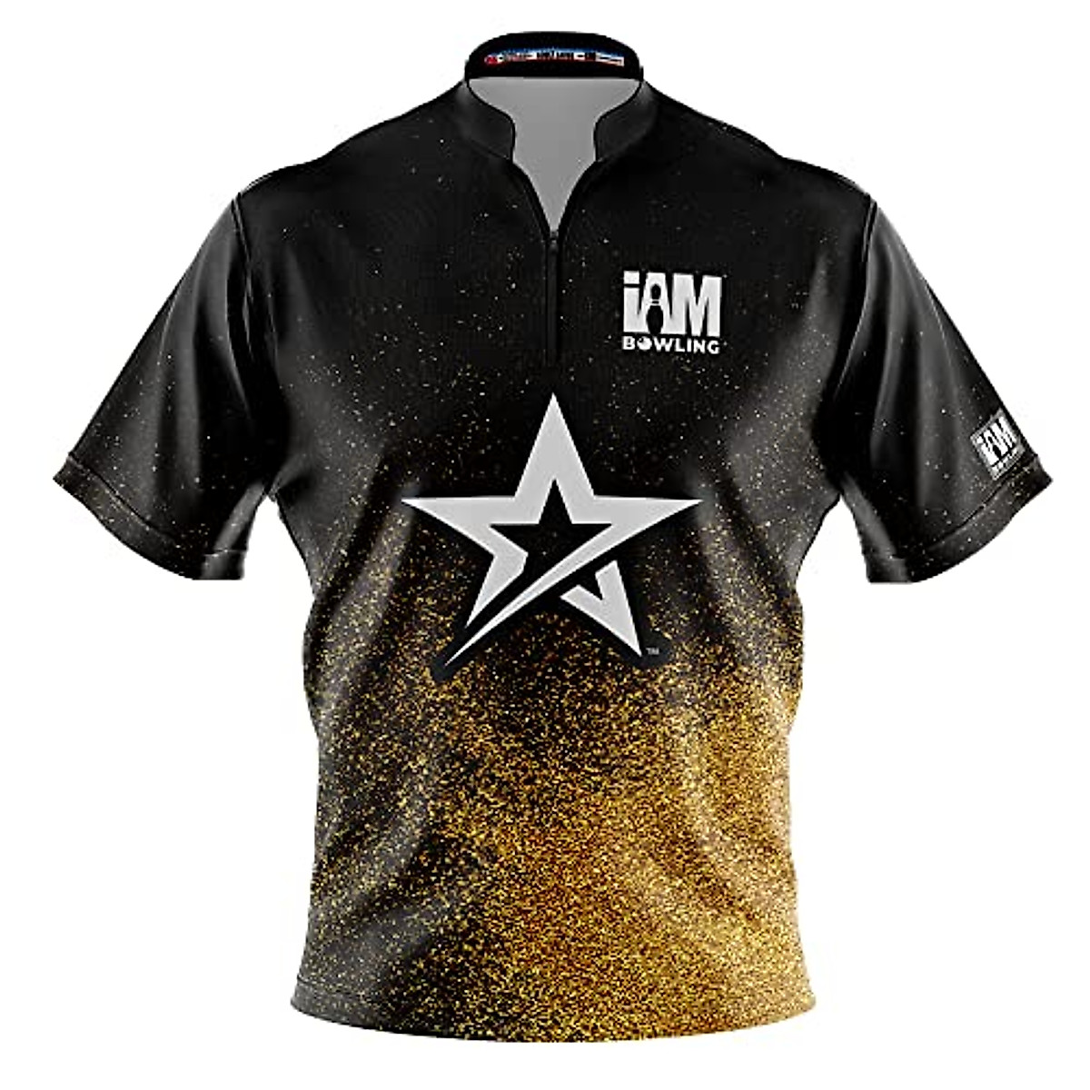 Logo Infusion Dye-Sublimated Bowling Jersey (Sash Collar) - I AM Bowling Fun Design 2030-RG - Roto Grip (3X-Large) Multicolored