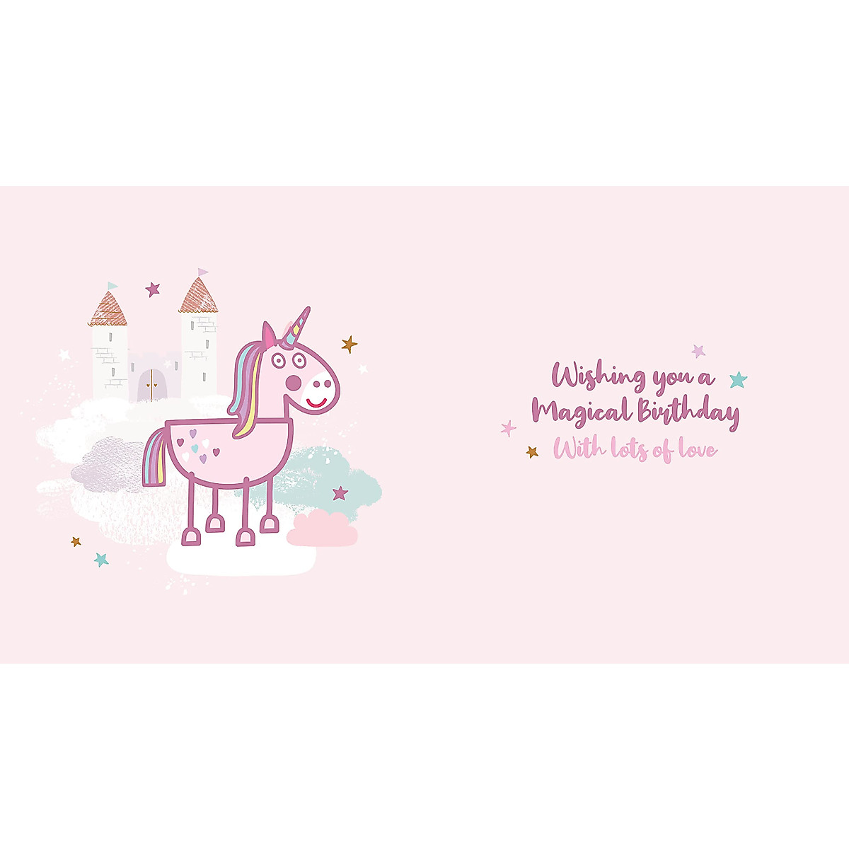 Danilo Promotions LTD Daughter Birthday Card, Peppa Pig Daughter Birthday Card, Daughter Birthday Card Peppa Pig, Happy Birthday Card Daughter