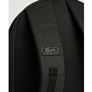 Superdry Womens Heritage Montana Backpack, Classic Hiking-Inspired Design Black Marl/Black Size One Size