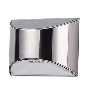 SOLUSTRE LED Outdoor Flood Lights Solar Pathway Light Solar Motion Sensor Light Solar Powered Flood Lights Solar Motion Detector Lights Solar Wall Light Stainless Steel Stair Light