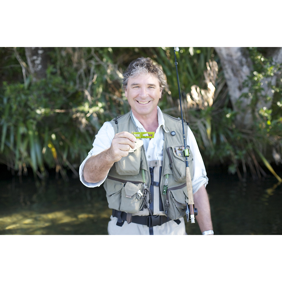 Smith Creek Tippet Holder & Spent Line Wrangler Value Bundle (Burnt Orange)