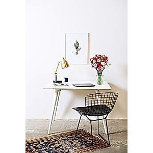 Benchmark Bouquets 20 stem Rainbow Mini Carnations, With Vase (Fresh Cut Flowers)