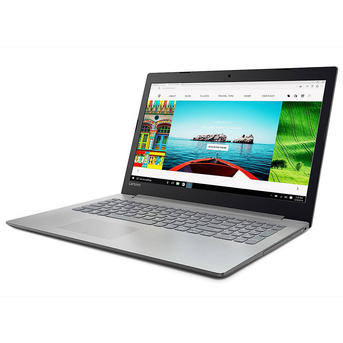 2018 Lenovo ideapad 320 15.6" LED-Backlit Display Laptop, Intel Celeron N3350 Dual-Core Processor, 4GB RAM, 1TB HDD, DVD-RW, WiFi, Bluetooth, HDMI, Intel HD Graphics 500, Windows 10, Platinum Gray