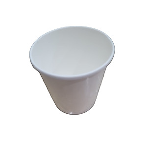 Popular Shop Stop 16 oz Paper Containers with Vented Lids for Soup, Ice Cream, To Go, 50 Cups and 50 Lids - White