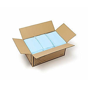 Medline Industries, Inc. MSC281224C Ultra Lightweight Tissue and Plastic 17” x 24” Disposable Underpad, Great For Changing Table and Surfaces, 300 Per Case