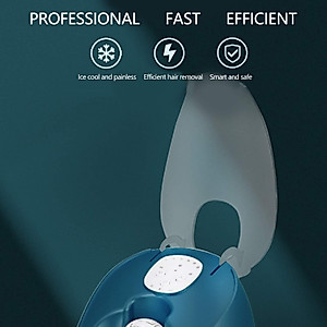 Hair Removal Machine, 808 Semi-Conductor Laser Hair Removal Machine Mini Portable Ice Compress Depilation Instrument(US)