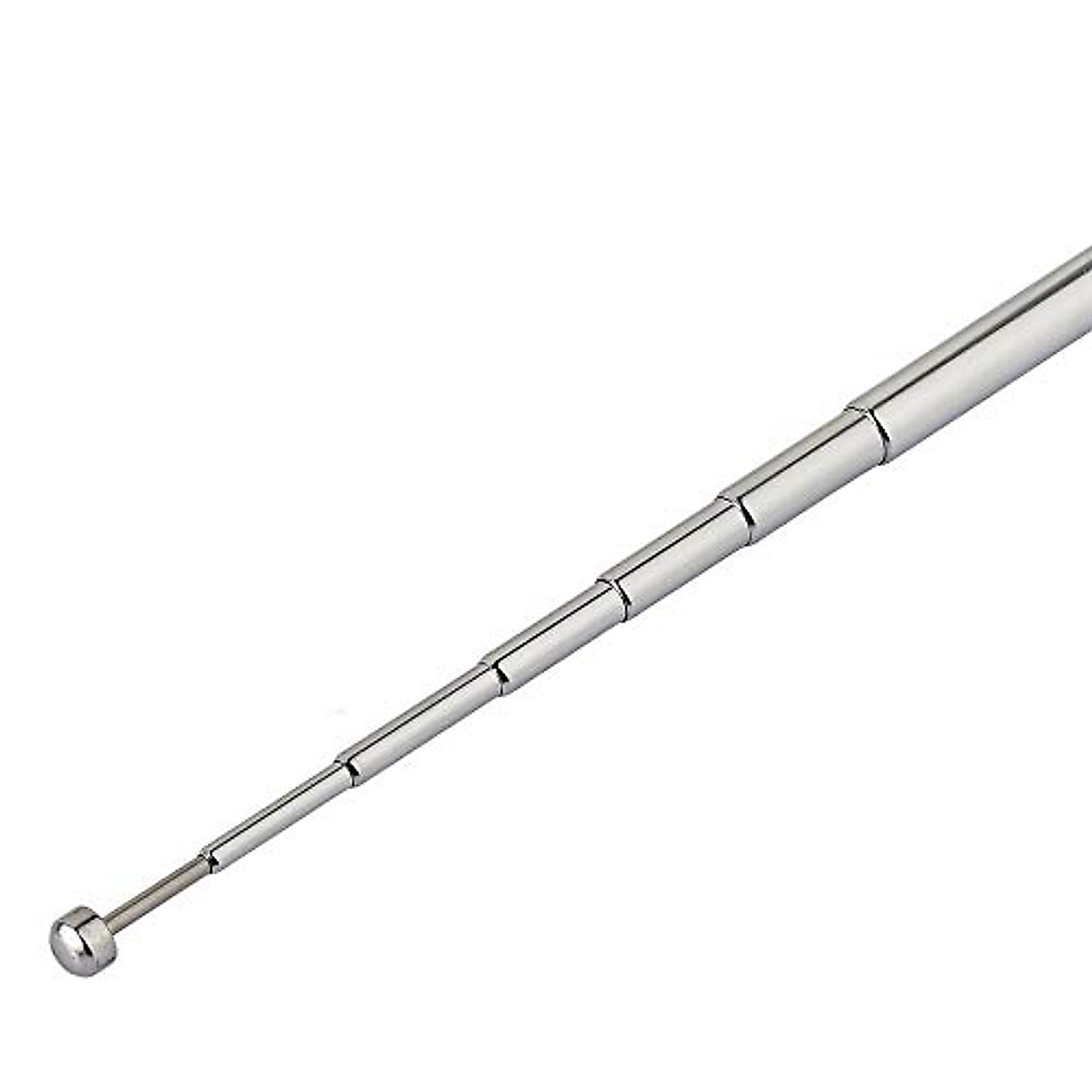 Bingfu 7 Sections Telescopic 74cm AM FM Antenna Portable Radio Antenna Replacement (2-Pack) Compatible with Indoor Portable Radio Home Stereo Receiver AV Audio Video Home Theater Receiver TV Tuner