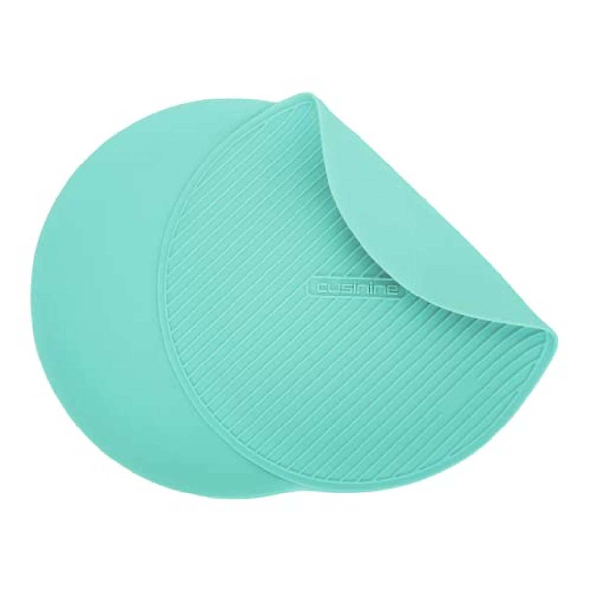 cusinine Silicone Microwave Mats, 2 Pack, Heat Resistant up to 570°F, 10 inches (Mint)