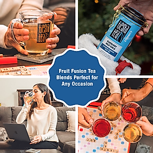 Tiesta Tea - Blueberry Wild Child, Loose Leaf Blueberry Hibiscus Herbal Tea, Non-Caffeinated, Hot & Iced Tea, 5.5 oz Tin - 50 Cups, Natural Flavors, Herbal Tea Loose Leaf Blend