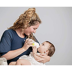 Avima 12 oz Anti Colic Infant Bottles, BPA Free, Wide Neck with Fast Flow Nipples (Set of 3)