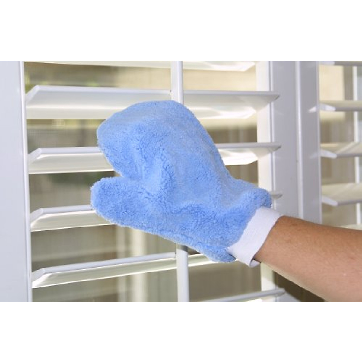 Eurow Microfiber Terry Weave Mitt with Thumb (2-Pack)