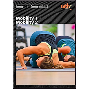 Cathe STS 2.0 Mobility 1 + Mobility 2 Recovery DVD For Women and Men - Two Workouts On One DVD - Use These Workouts To Improve Joint Mobility, Flexibility, Range Of Motion,Strength, Balance,Posture, and Functional Movement