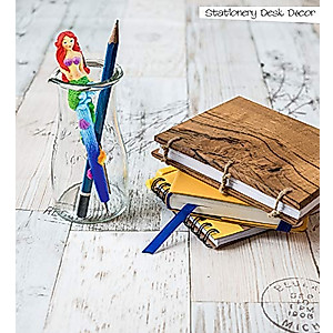 Planet Pens Mermaid Novelty Pen - Cute Fun & Unique Kids & Adults Office Supplies Ballpoint Pen, Colorful Sea Life Writing Pen Instrument For Cool Stationery School & Office Desk Decor Accessories