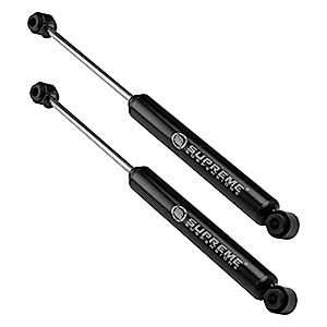 Supreme Suspensions - Front & Rear Complete Set of Shocks for 1997-2006 Jeep Wrangler TJ 2WD 4WD MAX Performance Nitro Gas-Charged Shocks with Boots - OEM Replacement for Lifted Applications
